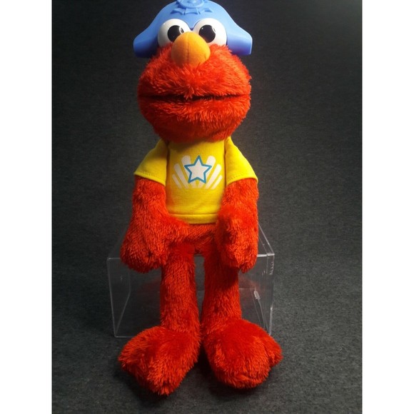 Sesame Street | Toys | Sesame Street Elmo Lets Imagine Talking Plush 45 ...